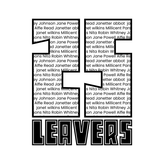 Leavers Personalised Custom Hoodie – Front Embroidered School Logo ...